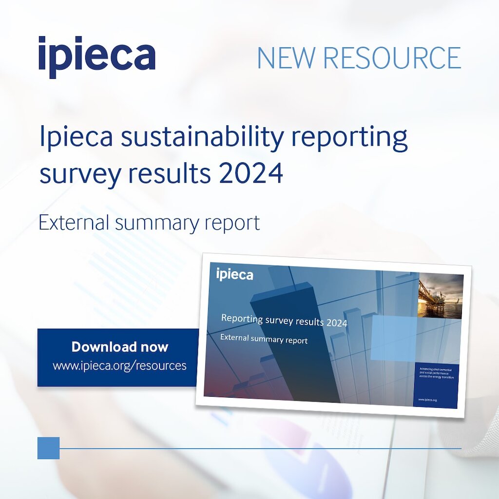 Ipieca | Advancing environmental and social performance across the ...