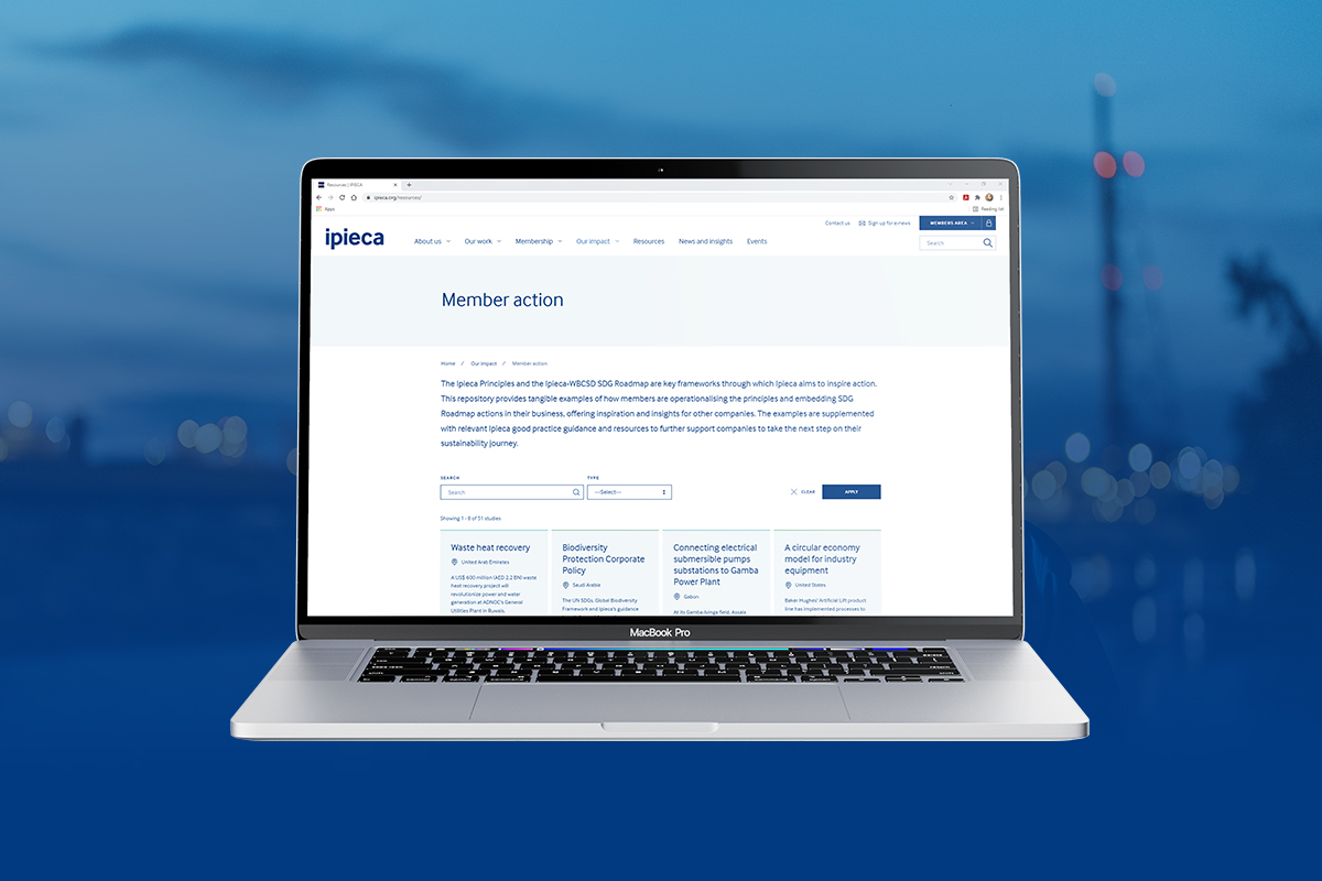Ipieca launches new member action case studies | Ipieca
