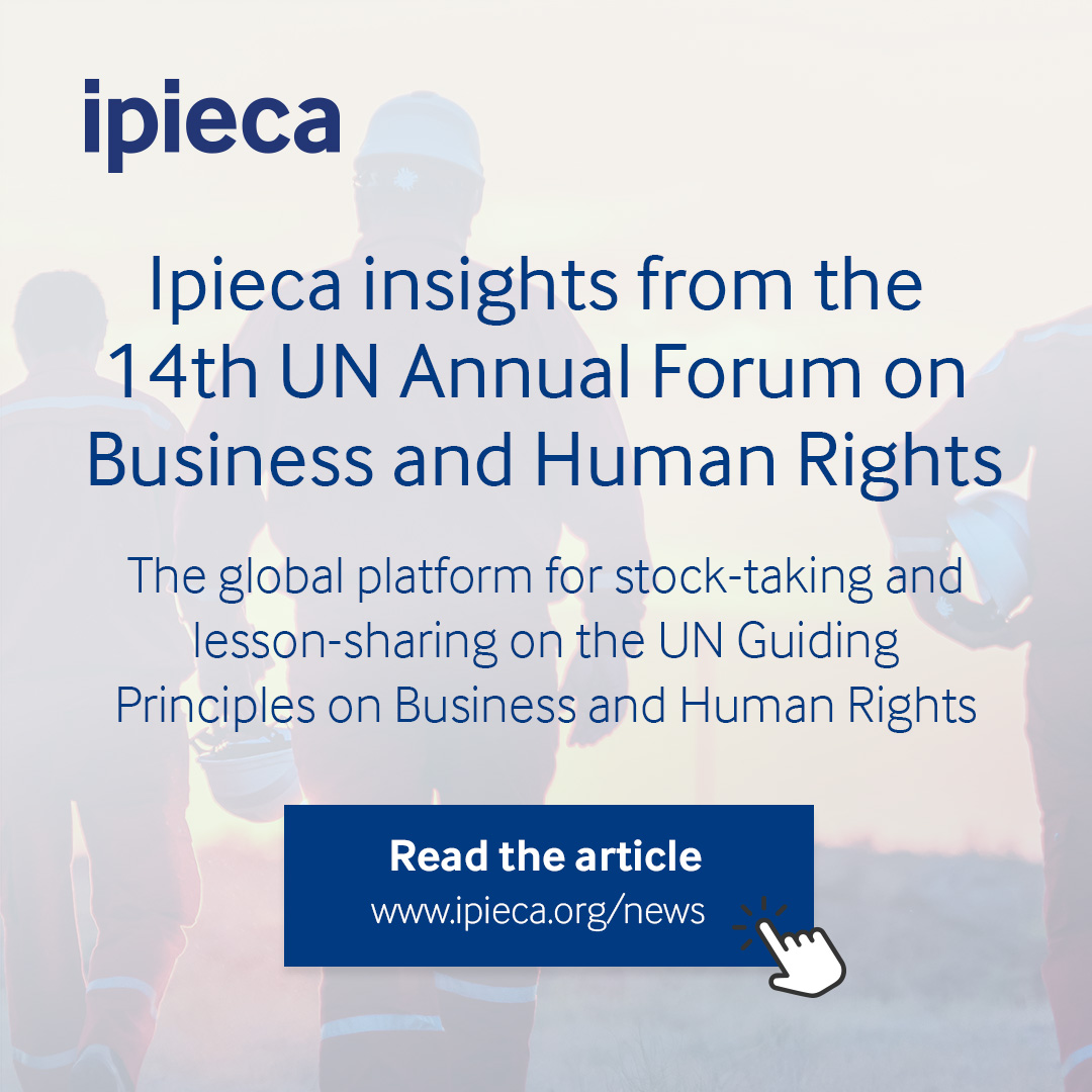 Ipieca insights from the 14th UN Annual Forum on Business and Human ...