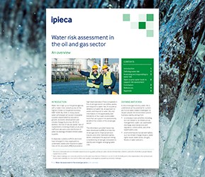Ipieca launches 'Water risk assessment in the oil and gas sector' | Ipieca